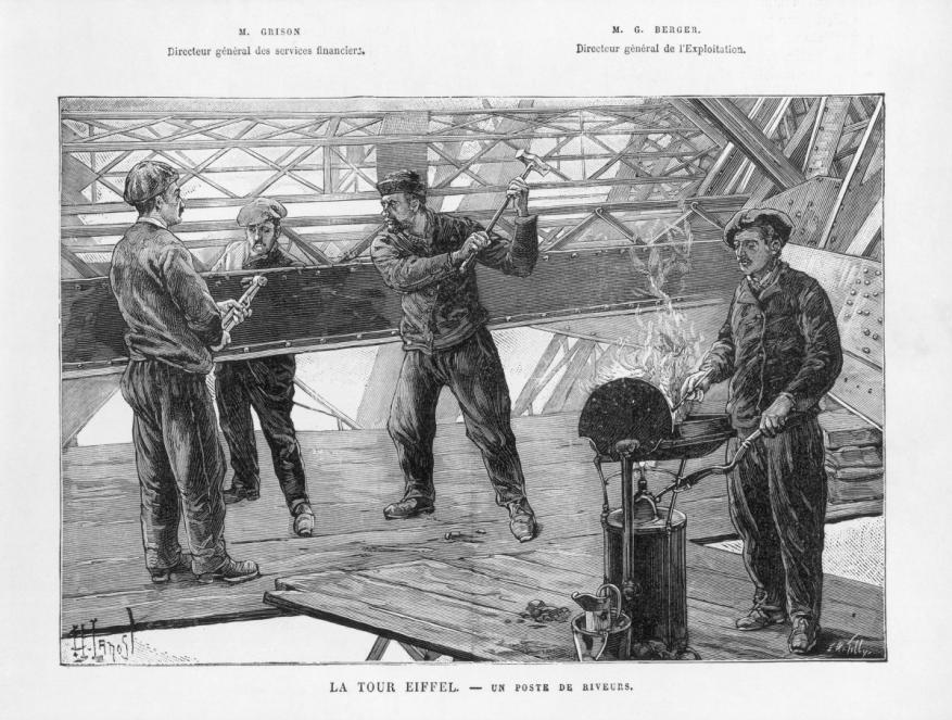 Historic rivets from the Eiffel Tower: exceptional limited edition object